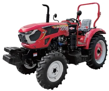 4 Wheel Drive Farming 50hp Canopy Strong Farm Tractor 4x4 Hwe 504 ...