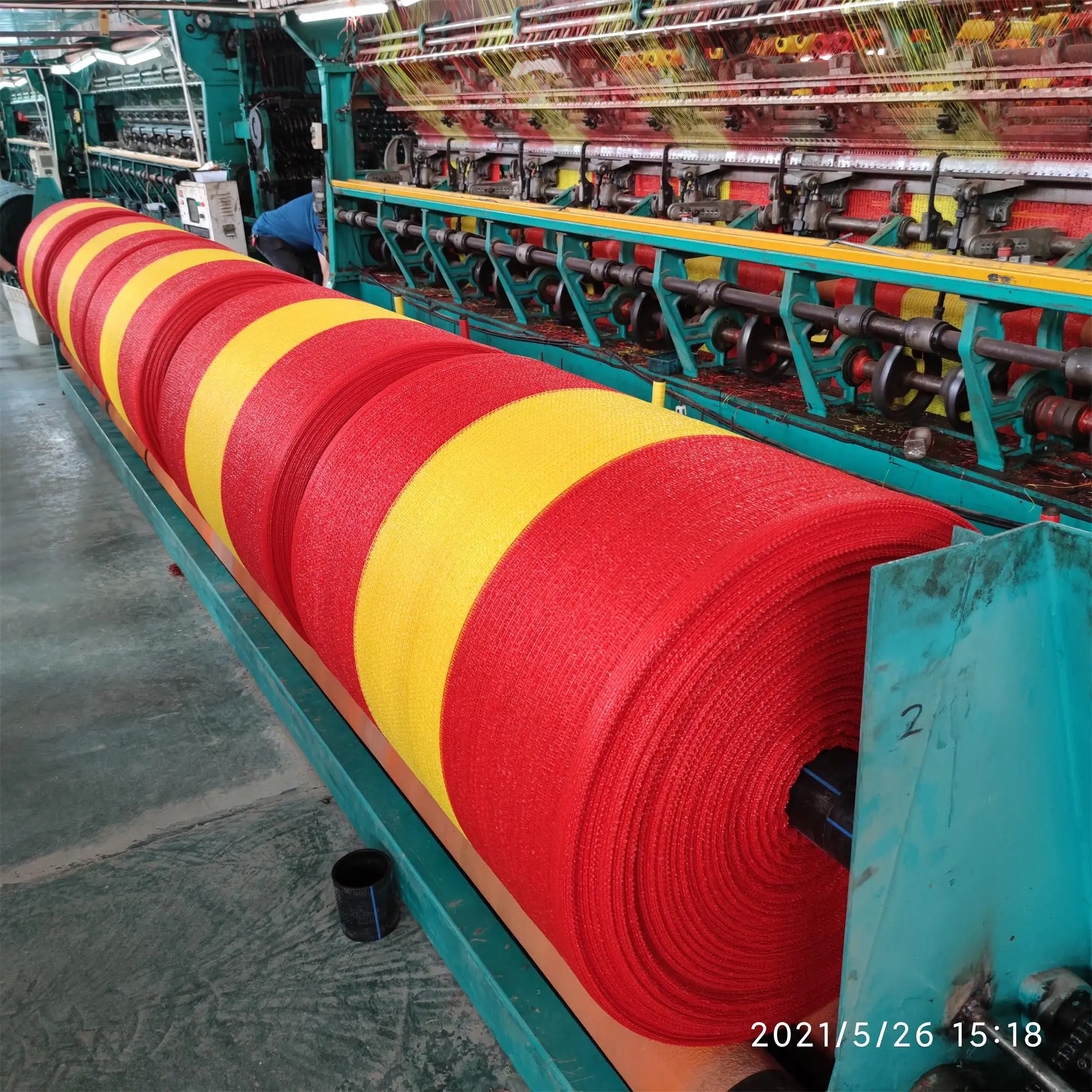 Plastic Knitted Scaffold Construction Warning Fence Safety Netting ...