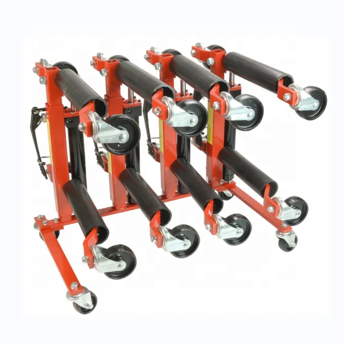 12Inch Hydraulic Wheel Dolly Jack 1500LBS Removable Vehicle Position ...