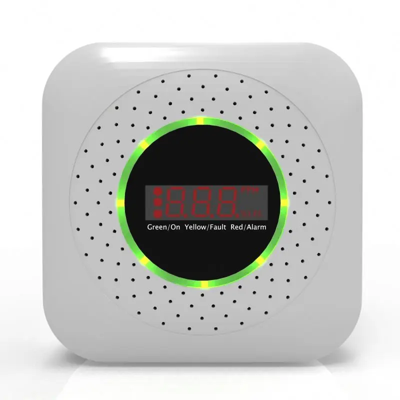 Gas Detector Smart Wireless Confined Space Co2 Wall Mount Carbon ...