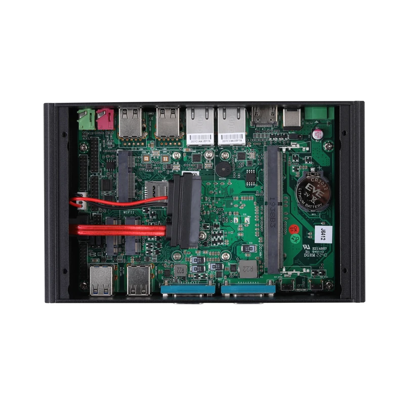 Qotom 12th Generation Quad Core CPU J6412 Fanless POS Mini PC