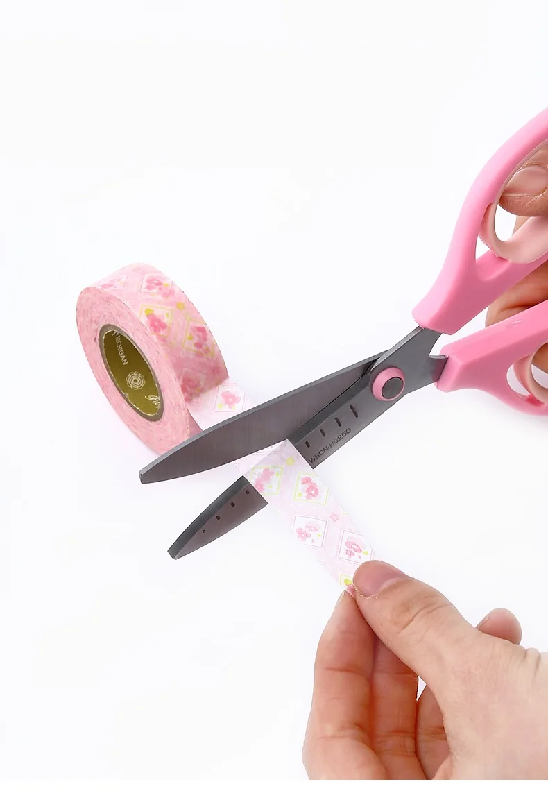 Scissor Anti Stick Multi Color Safe Scissors Cutter Diary Journal Craft ...