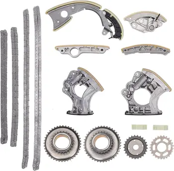 Timing Chain Kit Guide Rail Tensioner Sprockets Engine Assembly For ...