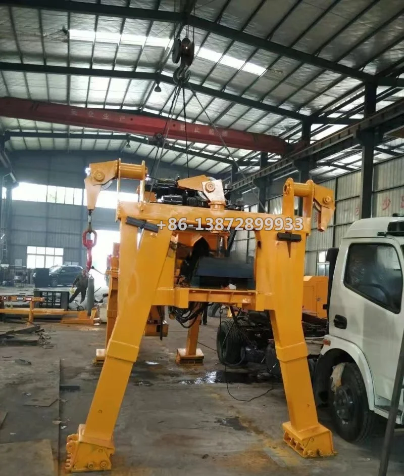 Heavy Duty DTU Trailer Rescue Recovery Truck - 35000 Pounds