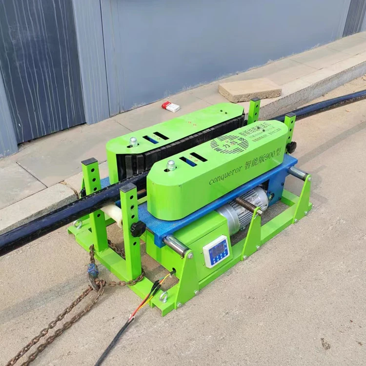 Electric Cable Conveyor Belt Laying Machine Construction Site Cable ...