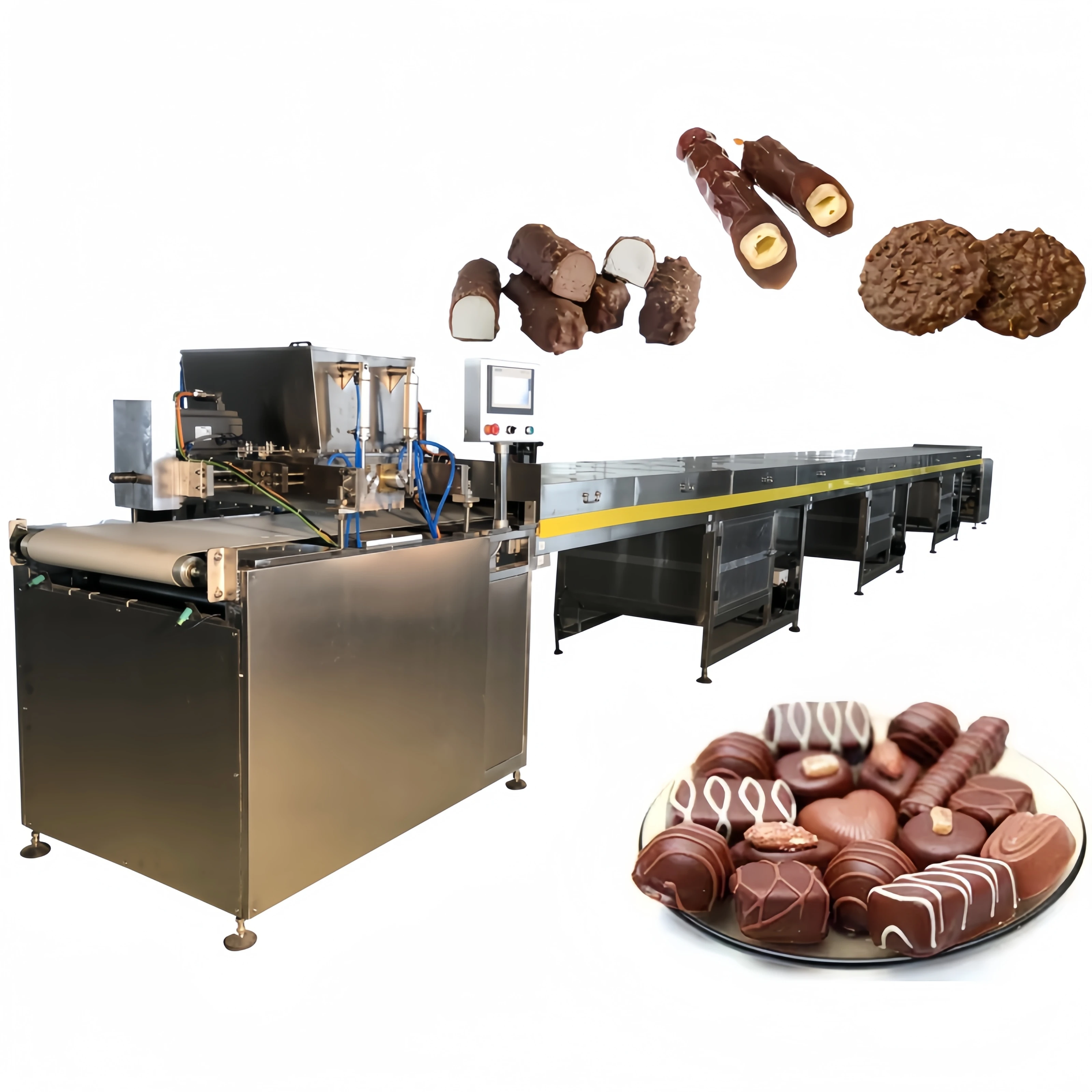 Automatic One-Shot Chocolate Depositing Machine for Milky Chocolate ...