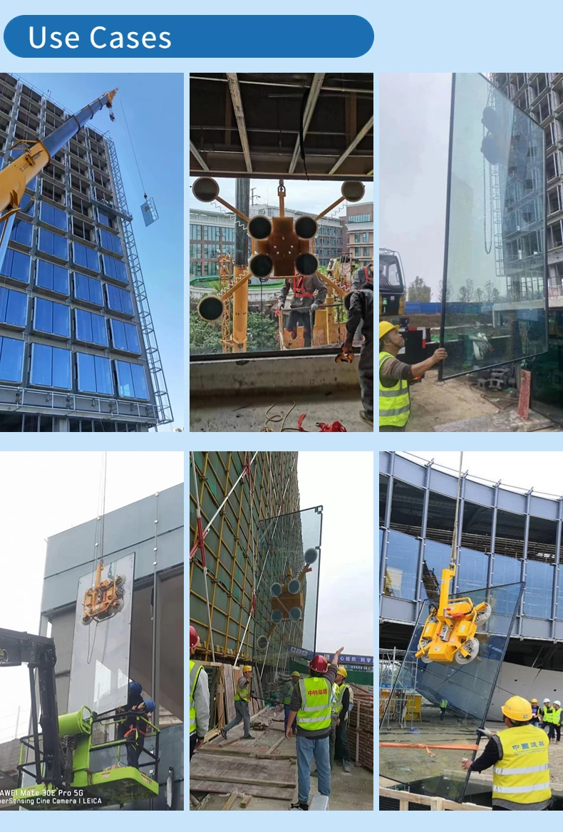 Battery Power Operate Glass Panel Lifting Sling Machine Equipment - Buy ...