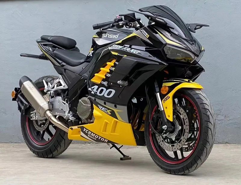 200cc/400cc 6 Gears Double Cylinder 17 Inch Disc Brake Abs Water ...