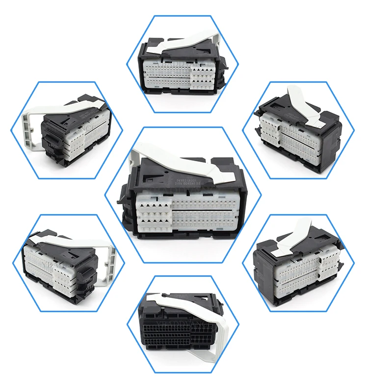 Equivalent to Molex 34992-4001 95 Pin PA66-GF35 Female Connector