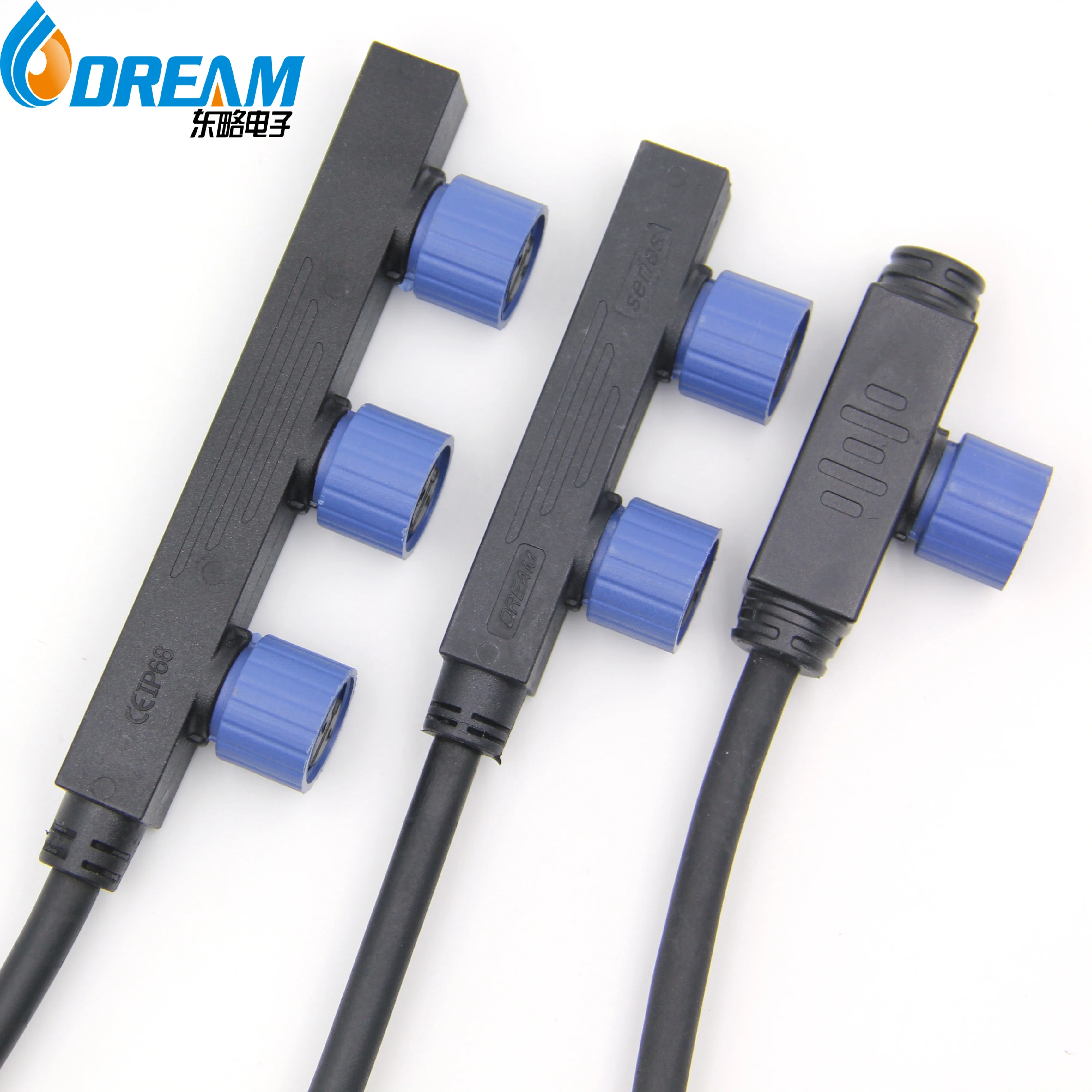 Factory Dream-start Ip68 1 In 2 3 4 5 6 Out Wire Splitter Ce Ul ...