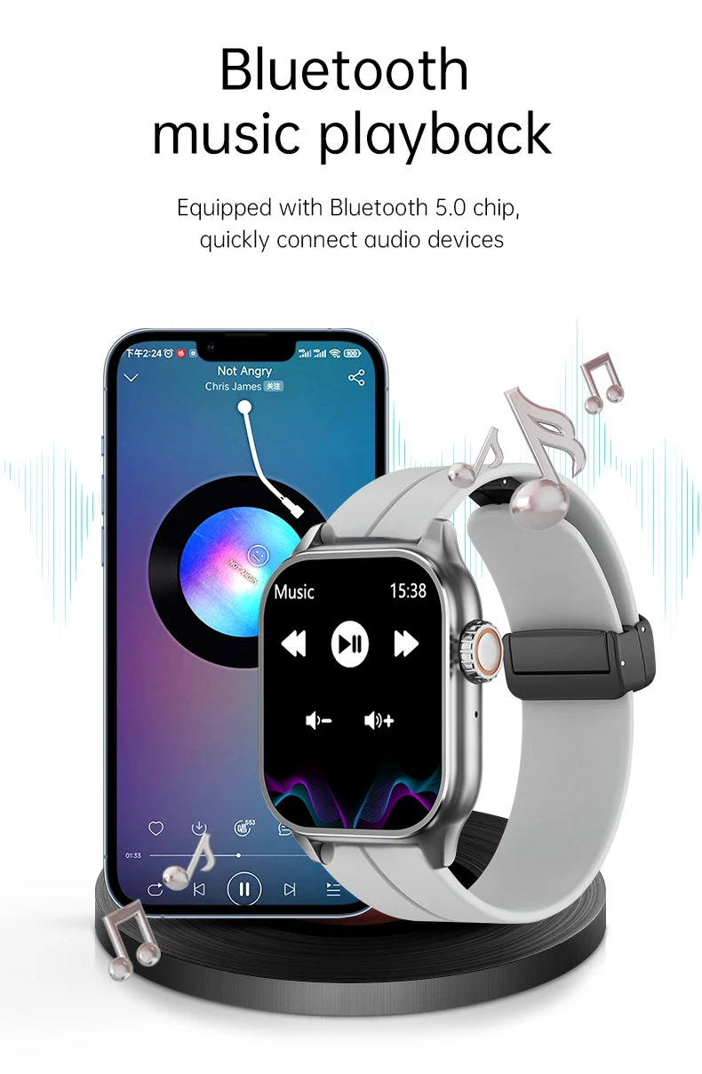 Latest 2.03 Inch Big Screen Sport Smart Bracelet Ws-3 Pro Multi ...