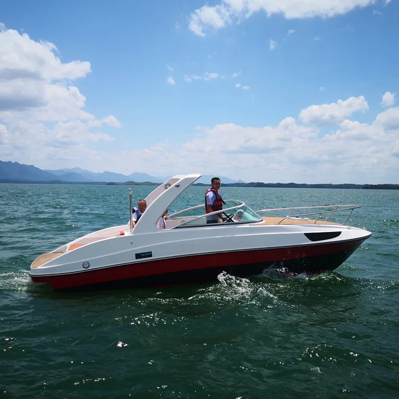 24ft Luxury Mini Yacht - High Quality 7.3M Speed Boat