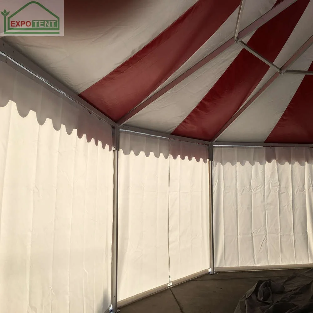 Hexagonal Circus Tent - Big Party Tents for Outdoor Events, Waterproof ...