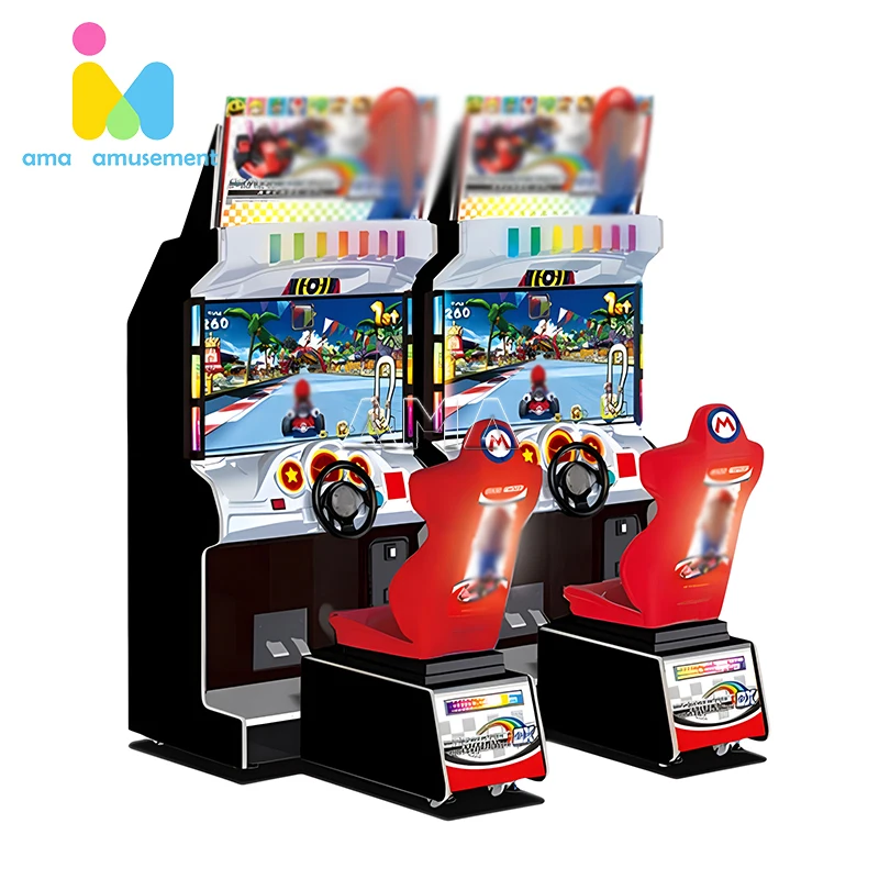 Alibaba.com: AMA Super Mario Simulator Car Arcade Machine, coin ...