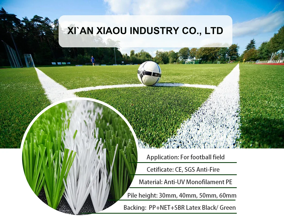 XIAOUGRASS 2025 Soccer Field Turf Artificial Grass Sports Flooring ...