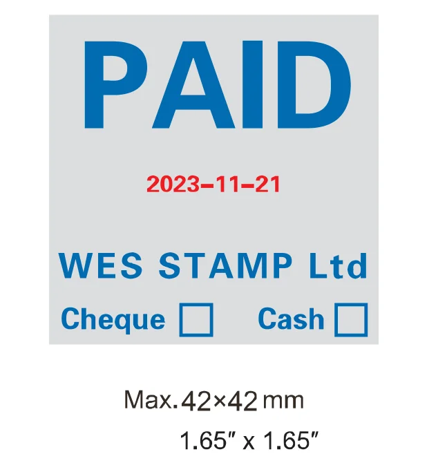 Wes Sellos Rubber Stamp Date Stamp Alphabet Stamp Dt-4242 - Buy Sellos ...