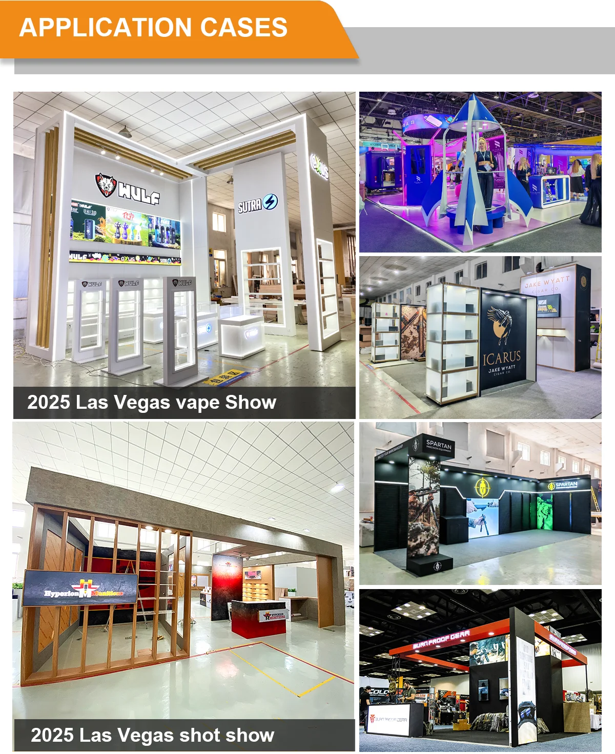 Hot Sale Food Product Counter Modern Exhibition Display showcase ...