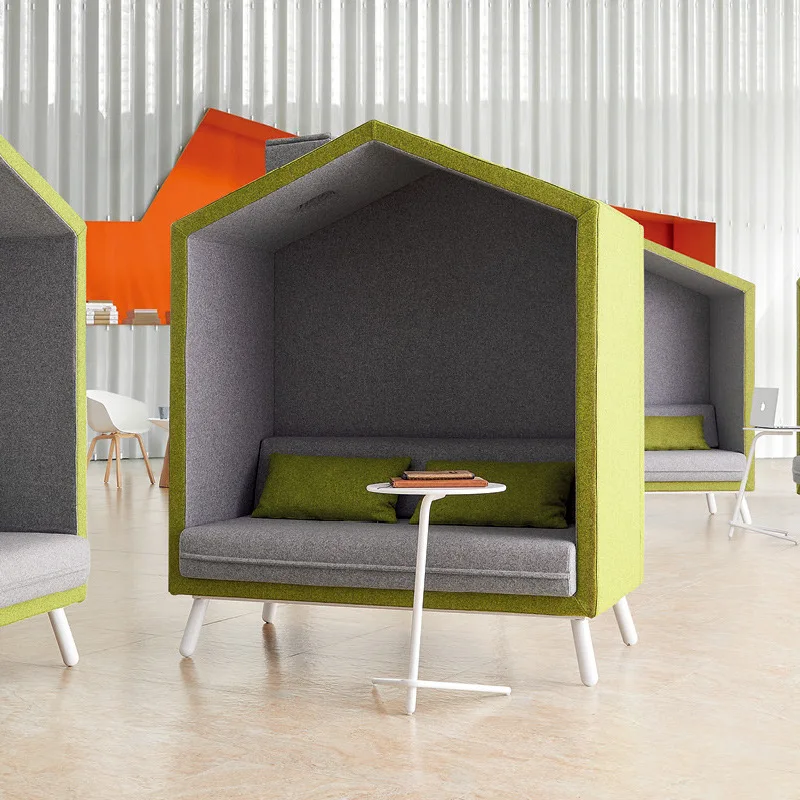 Office Building 2 Person Office Booth Meeting-pod Modular Acoustic ...