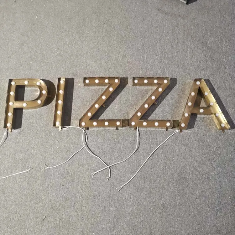 Factory Made Stainless Steel Led Marquee Signs Party Wedding Decorative ...