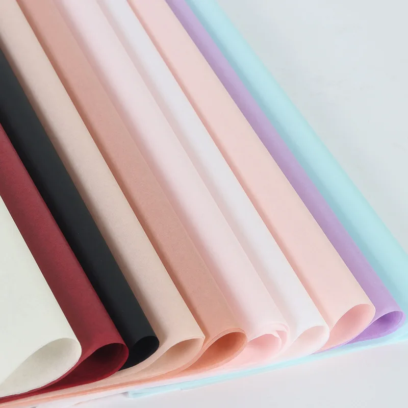 Wholesale Snow Pear Paper Colorful Kneading Paper Bouquet Wrapping ...