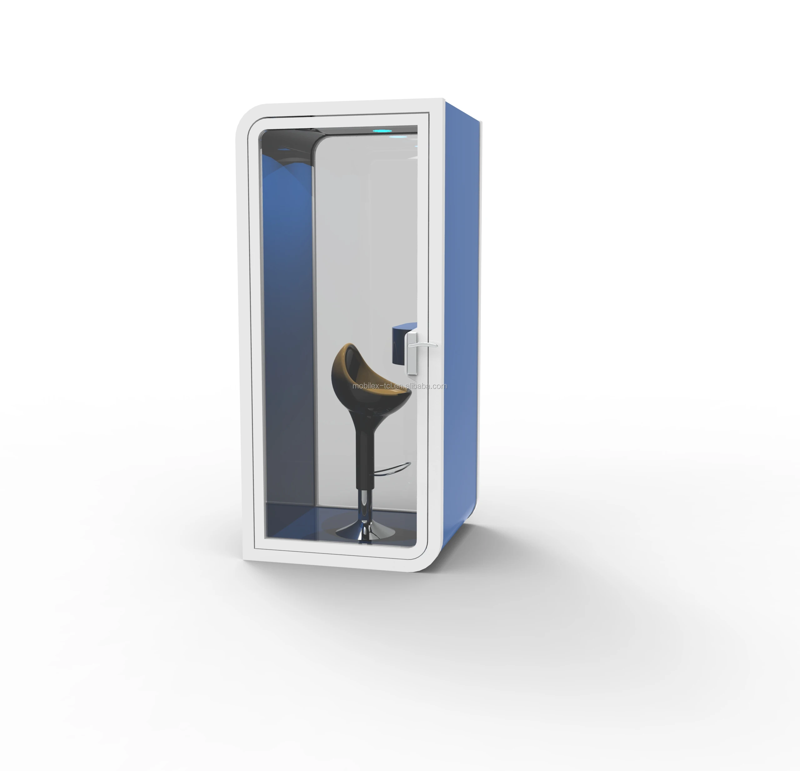 Modern Design Single Person Office Cabin Soundproof Privated Phone ...