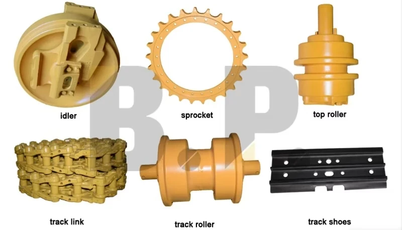 G922 Heavy Duty Carrier Roller for Bulldozer Top Construction Machinery ...