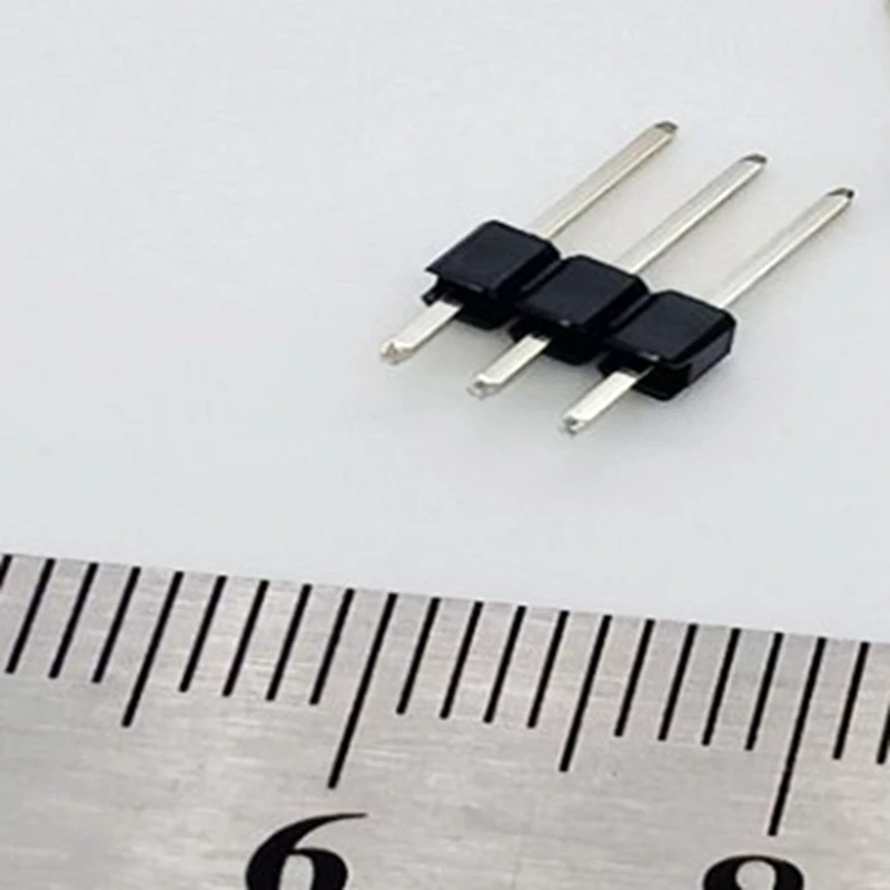 Male 2.54mm Pitch 3pin Pin Header Connector Vertical Berg Strip - Buy 2 ...