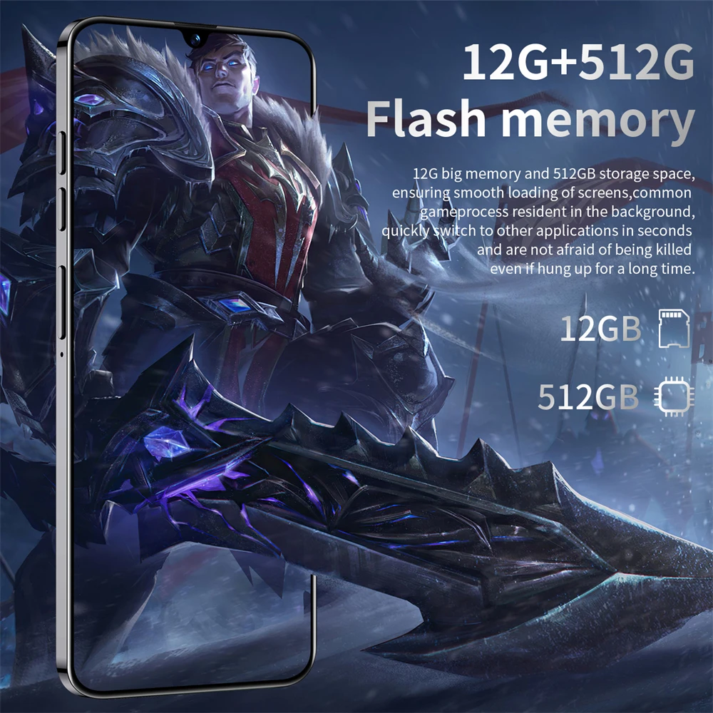 7.1inch Huwei P50 Pro Smartphone 4g 5g Unlock Android Mobile 16gb 512gb ...