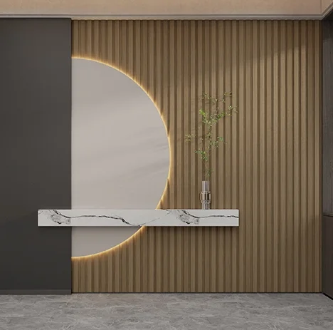 Factory Waterproof Wood Plastic Composite Eco-friendly 3d Wpc Wall ...