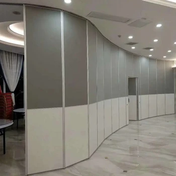 Hotel Ballroom Ultra-high Moving Partition Wall Rotating Active Screen ...