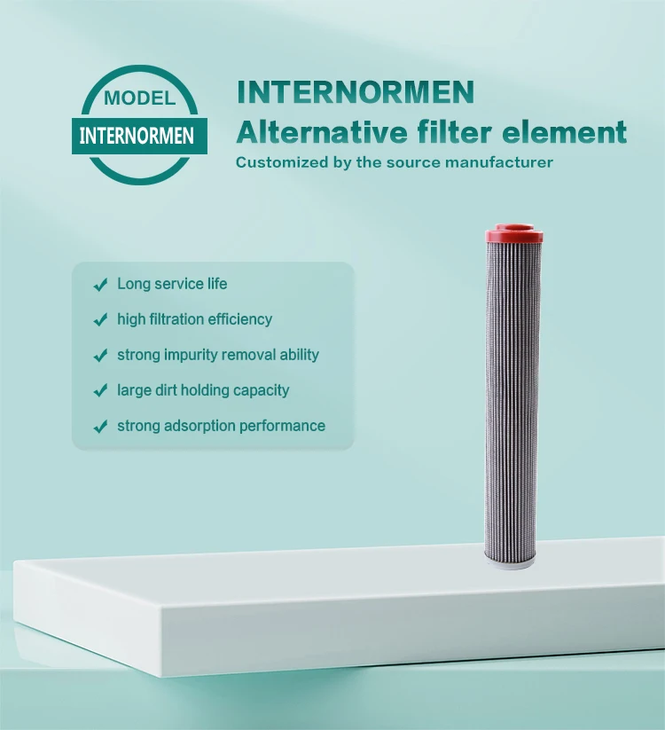 แทนที่ไส้กรองน้ำมันไฮดรอลิก300231 01e.360.10vg.30.e. P องค์ประกอบตัว ...