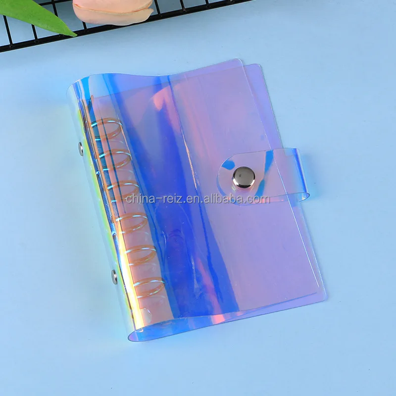 A5 A6 A7 PVC Budget Binders - Clear, Loose-Leaf Organizers