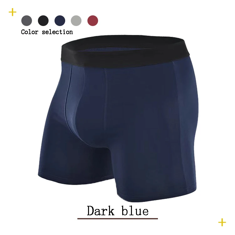 Yiqun Men's Boxer Briefs - High-Quality Elastic Underwear