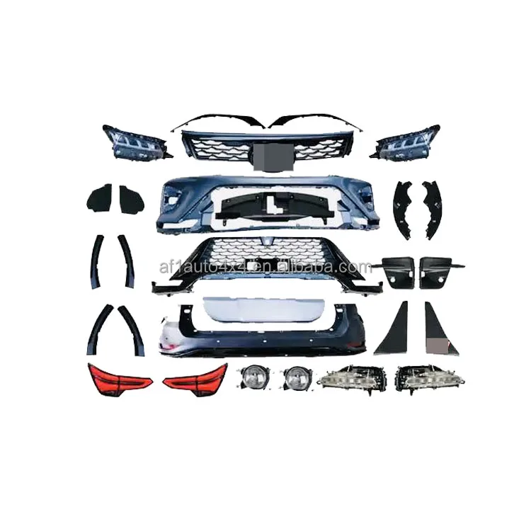 Car Front Bumper Facelift Body Kit Set For Fortuner 2016-2020 Upgrade ...