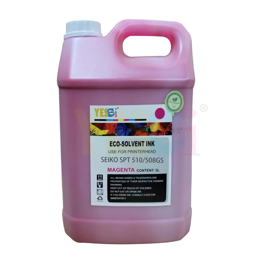 Yes-Colorful Solvent Ink Digital Printing Inkjet Printer Ink for Seiko ...