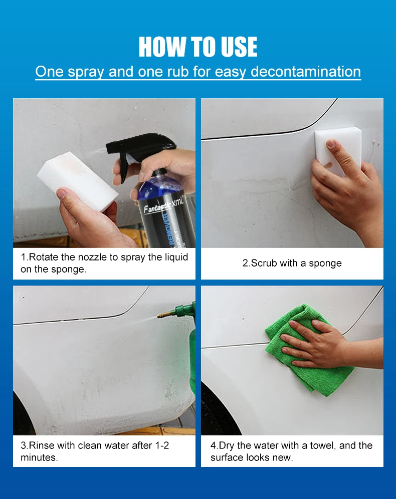 Factory Price Car Body Bathroom Shower Glass Watermark Remover Hard ...