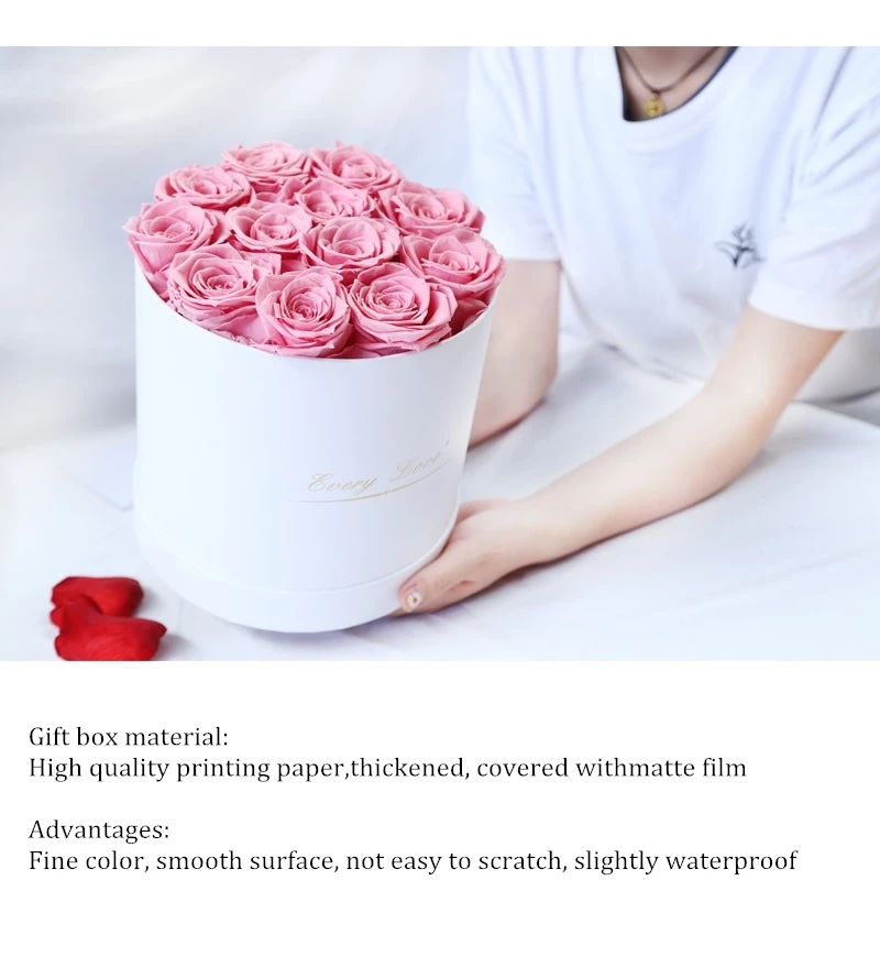 High Quality Fresh Eternal Rose Gift Box Preserved Flower From Yunnan ...