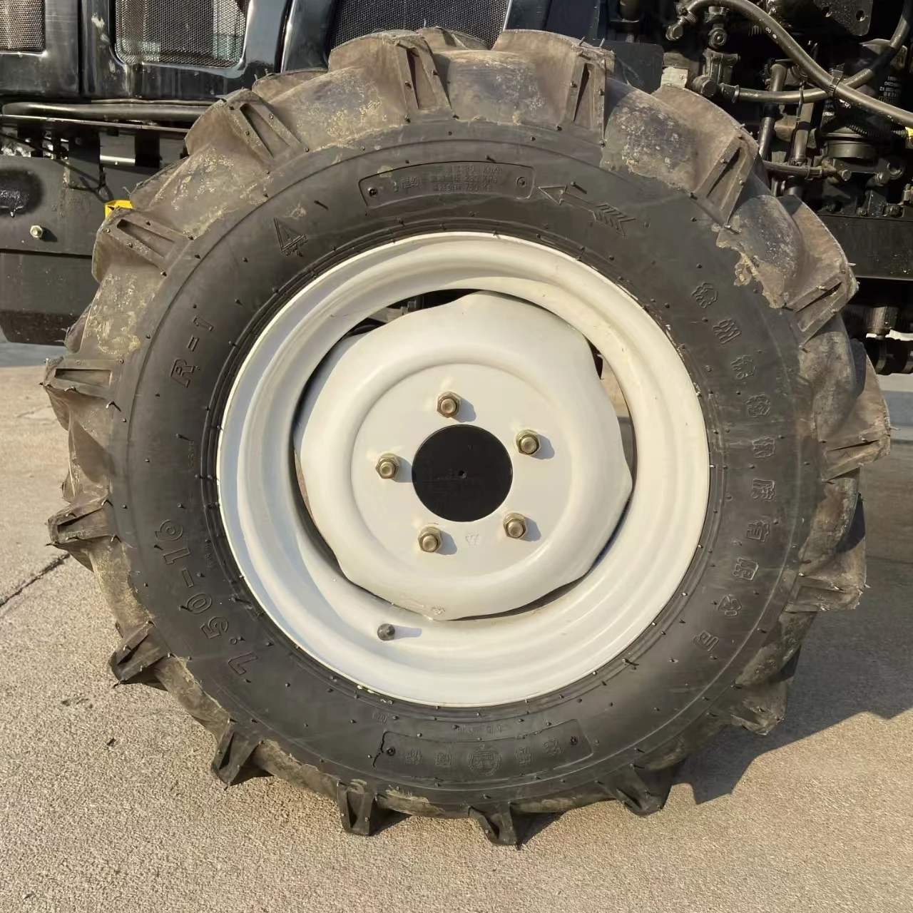 agricultural farm wheel tractors lovol 504 50hp 4x4wd with small mini ...