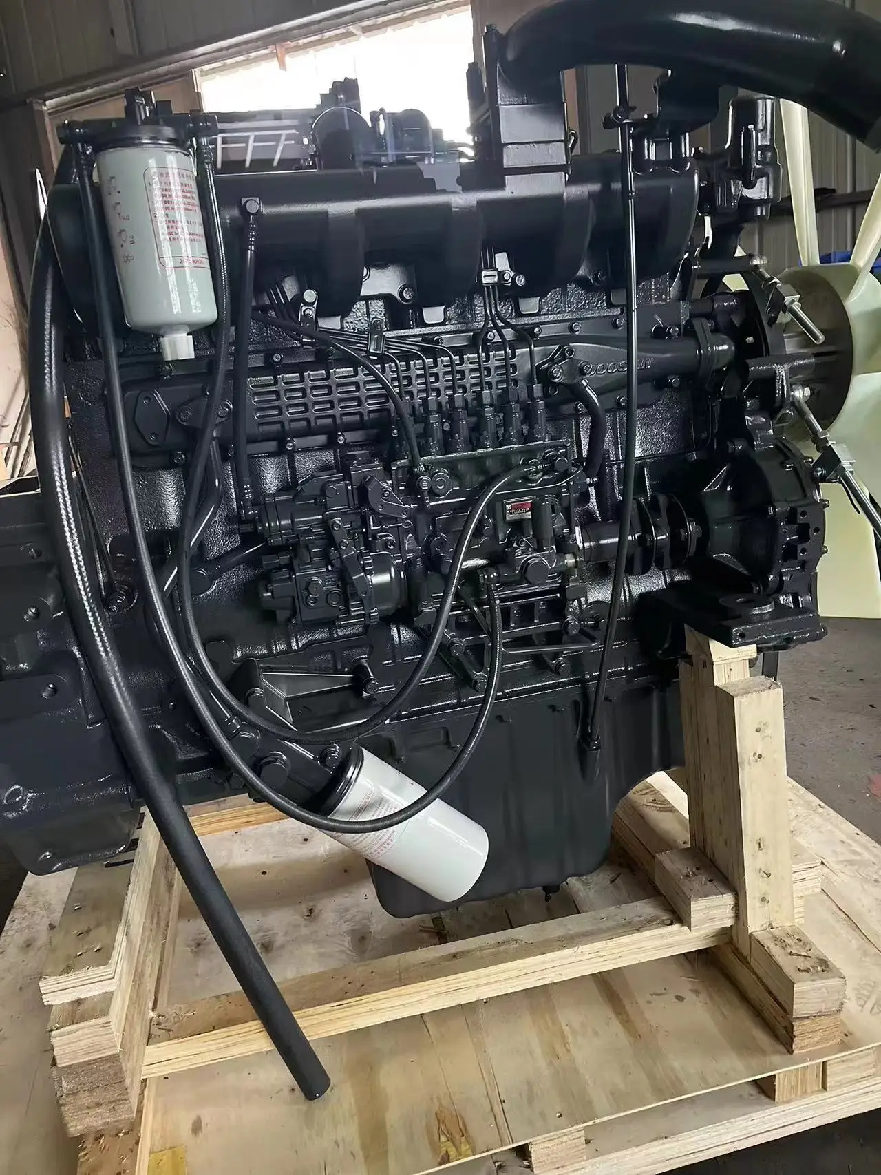 Daewoo Doosan DL300 DL350 DL400 Engine Assembly De12 DE12TIS Parts for ...