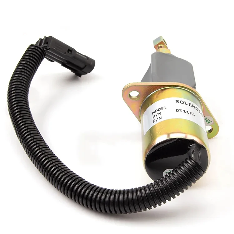 Engine Spare Parts 24V - Stop Solenoid Valve 612600180175