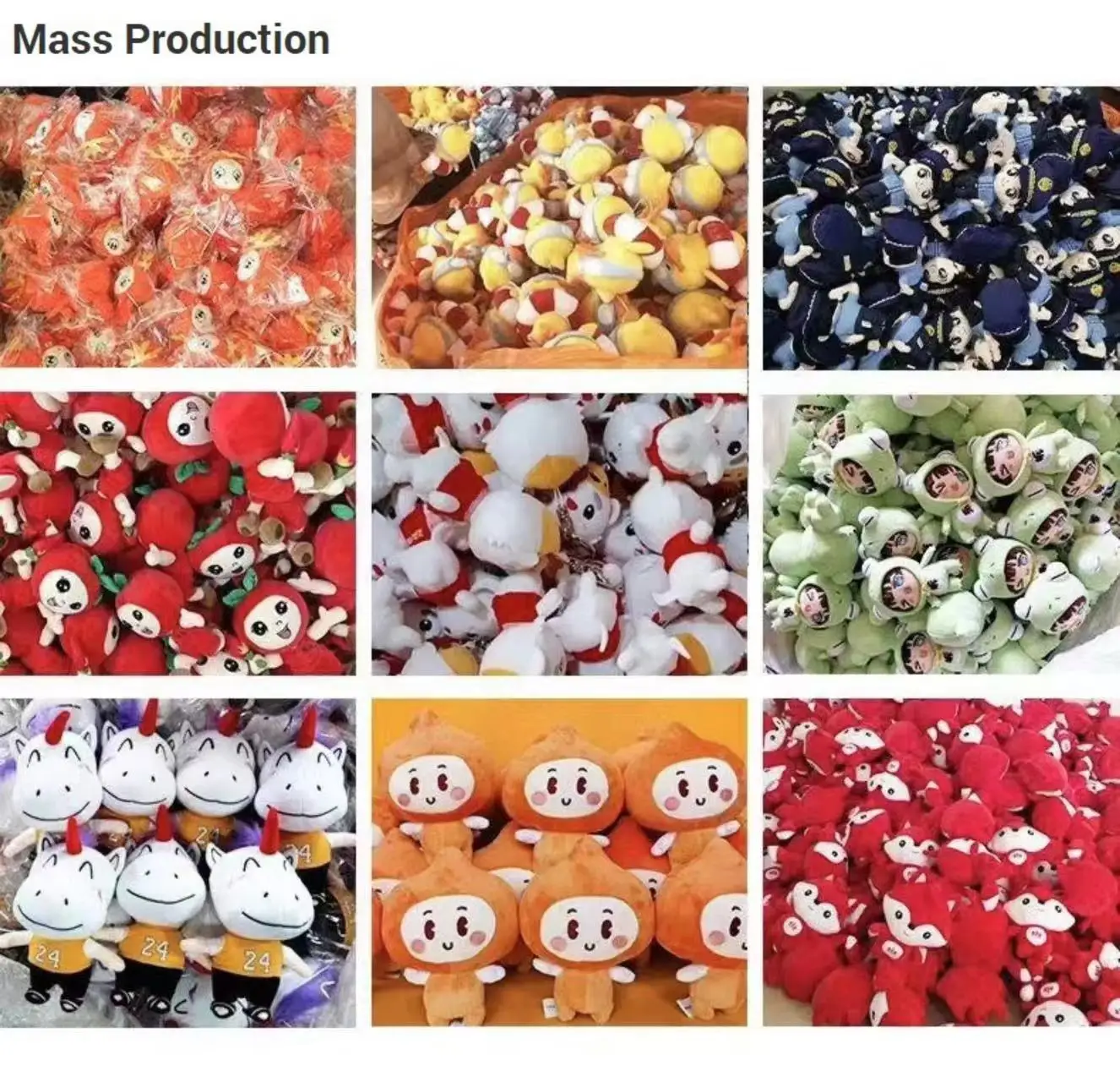 Custom Toys Plush Plush Toy Manufacturer Stuffed Animal Soft Doll ...