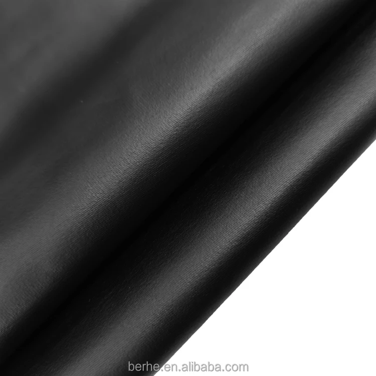 Hot Sale Polyester Spandex Stretch Leather Faux Pu Print Kint Fabric ...