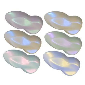 White Sparkle Ghost Pearl Paint Pigment - Dry Interference Pearl Treats ...