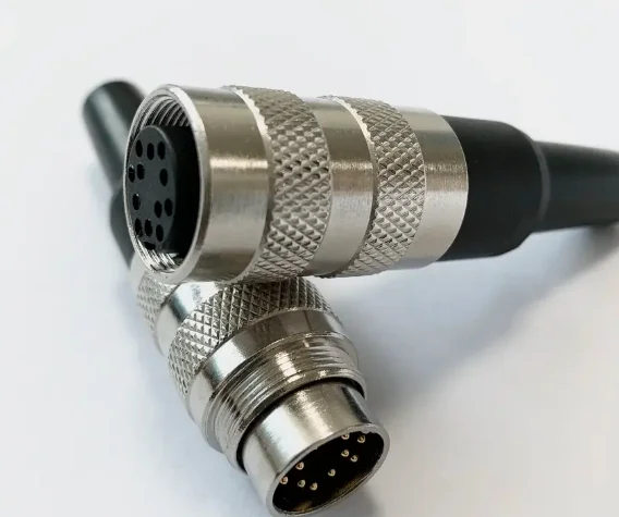 M16 Male Female Ip67 Waterproof 3 4 5 6 7 8 12 Pin M16 Circular ...