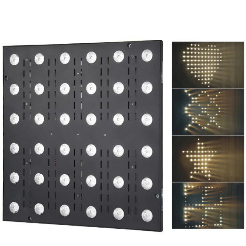 Huineng High Quality 36pcs 49pcs 3w Led Gold Matrix Light Stage ...