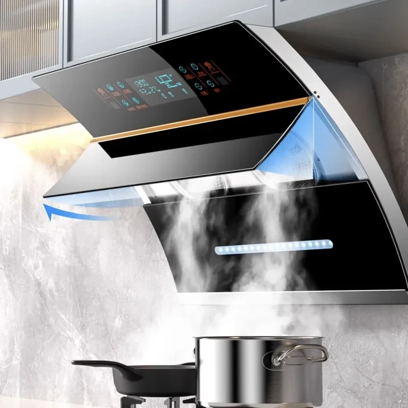 Premium Electric Range Hood Wall Mounted Kitchen Exhaust Fan Extractor ...