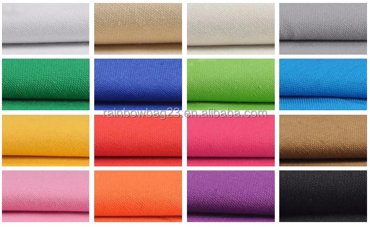 Promotional Personalized Blank Plain Cotton Canvas Bags Reusable