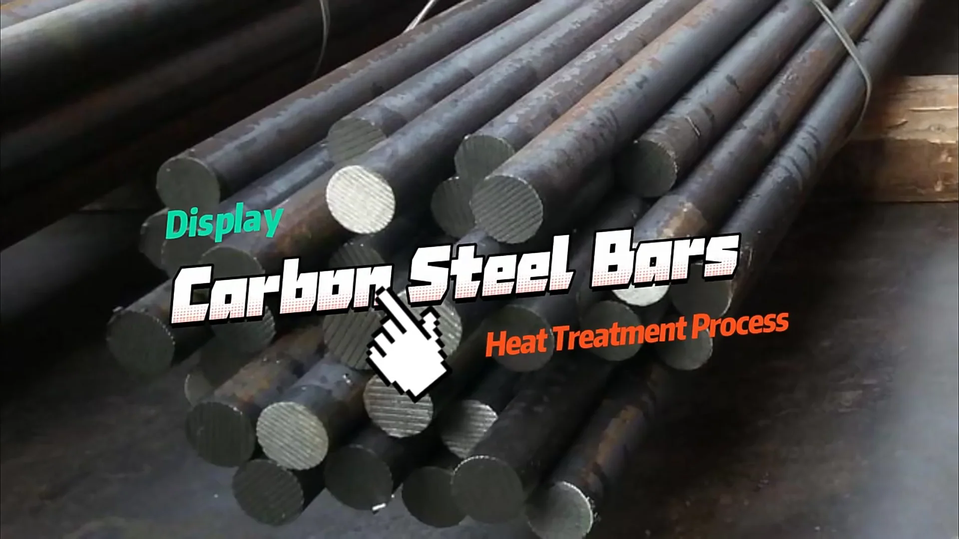 Sae1045 /s45c Hot Rolled/cold Drawn Carbon Steel Iron Round Bar/rod ...