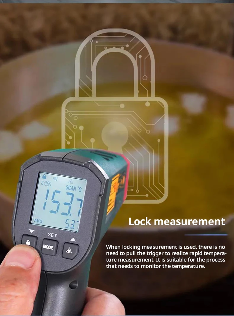 UNI-T UT306S Digital Infrared Thermometer - Precision & Reliability
