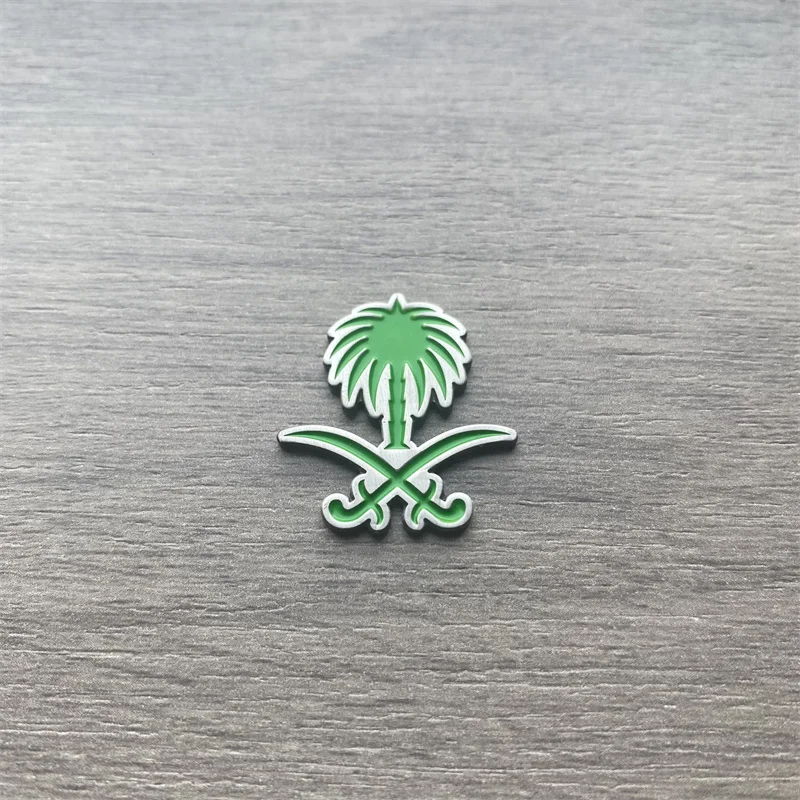 Alibaba.com: Custom Made UAE Oman Chief Logos Metal Saudi Arabia Lapel Pin Badge: National Day ...